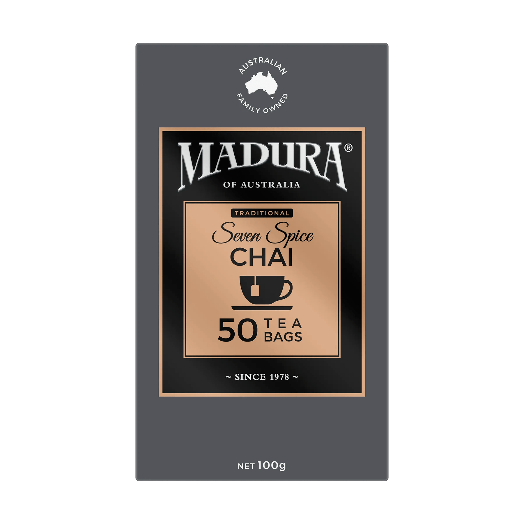 Seven Spice Chai 50 Tea Bags – Madura Tea